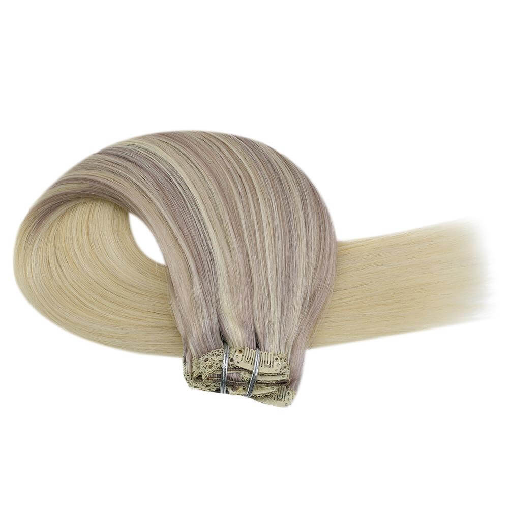 High Quality Clip in Human Hair Extension Remy Human Hair – moresoo